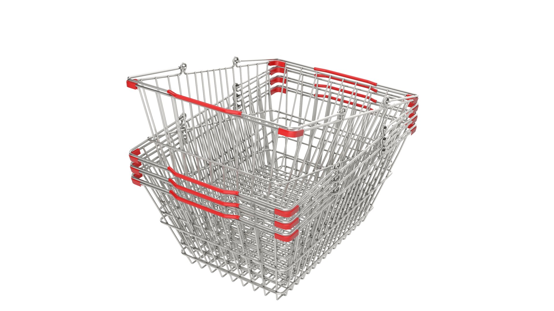 3D Shopping Baskets - TurboSquid 2003027