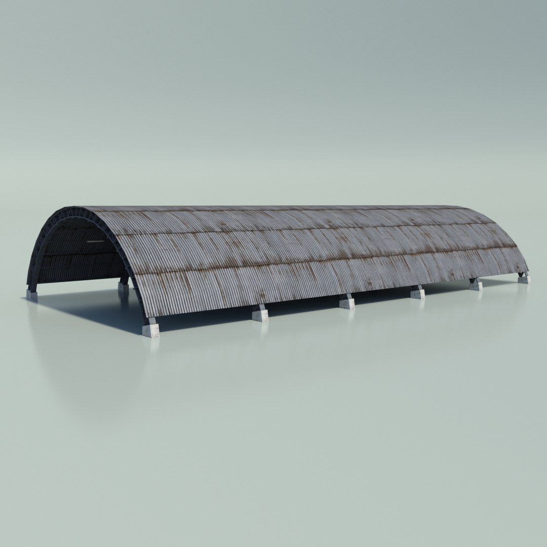 3d Hangar Model
