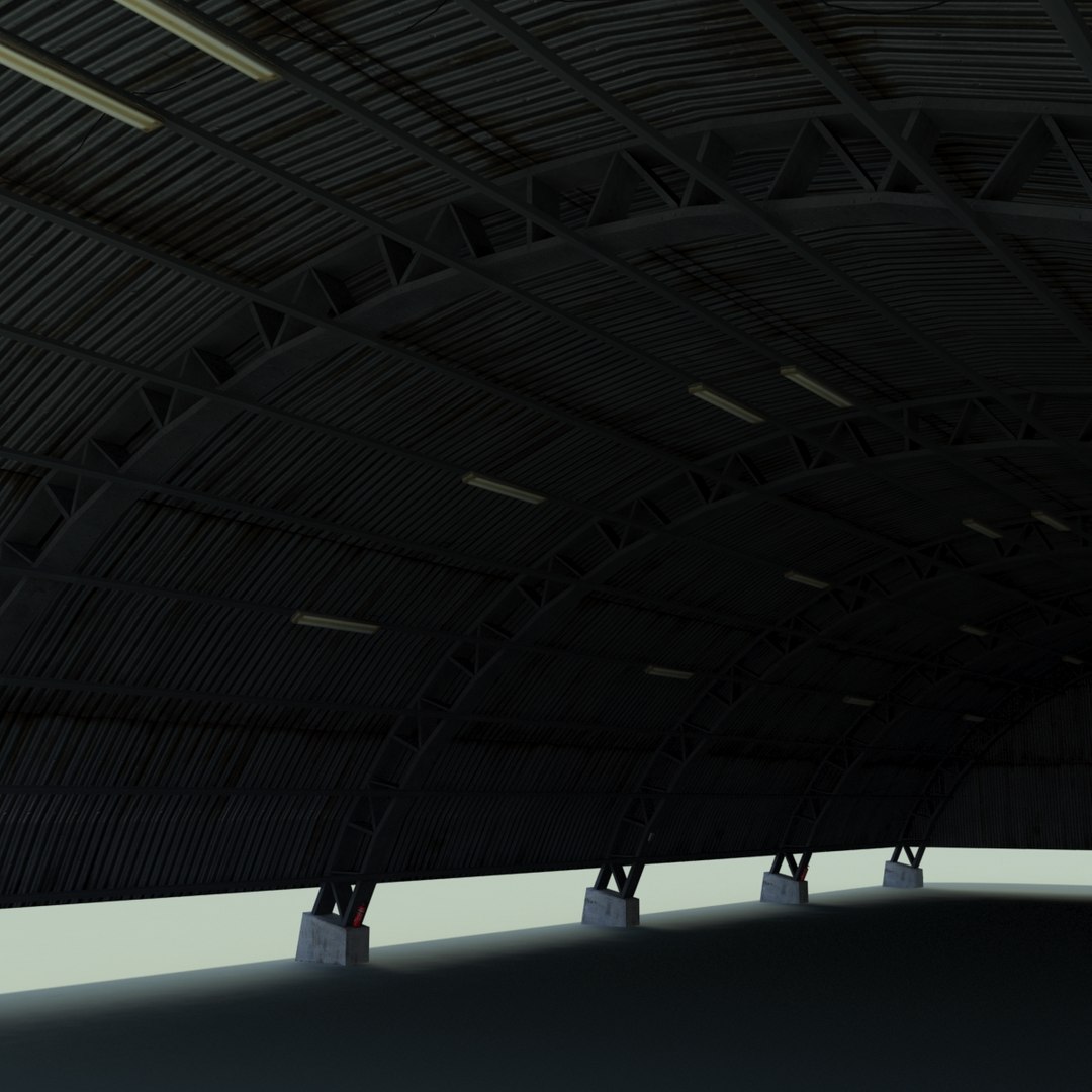 3d Hangar Model