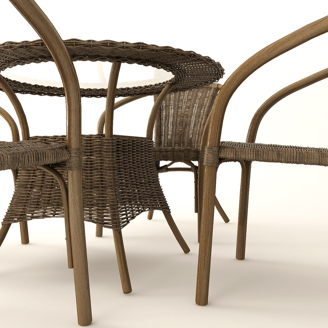 Furniture Rattan 3D Model - TurboSquid 1157999