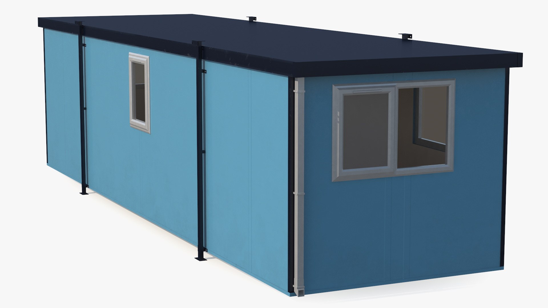 Prefabricated Portable Container Office 3D Model - TurboSquid 2180133