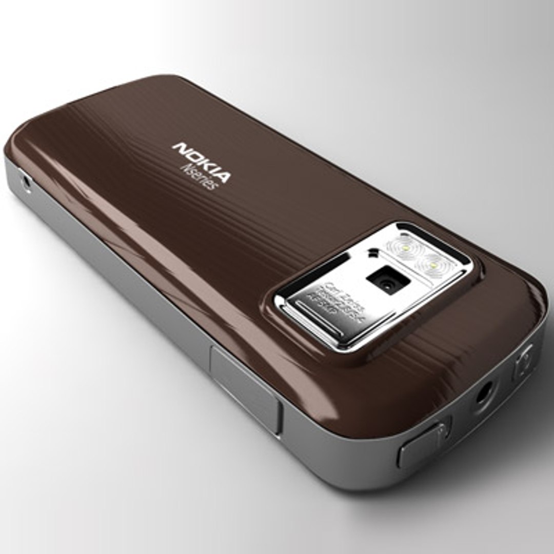 Nokia N79 Mobile Phone 3d Model