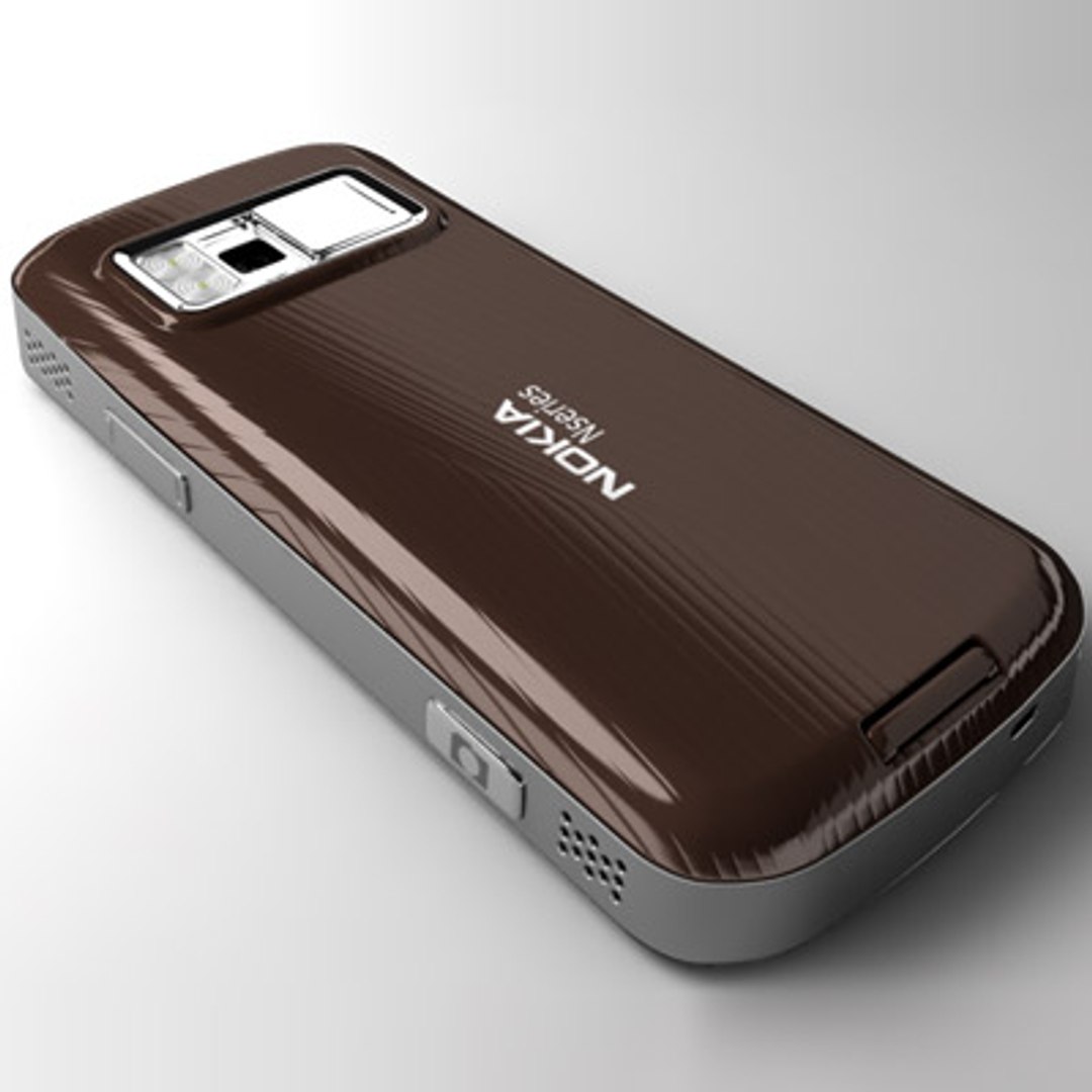 Nokia N79 Mobile Phone 3d Model