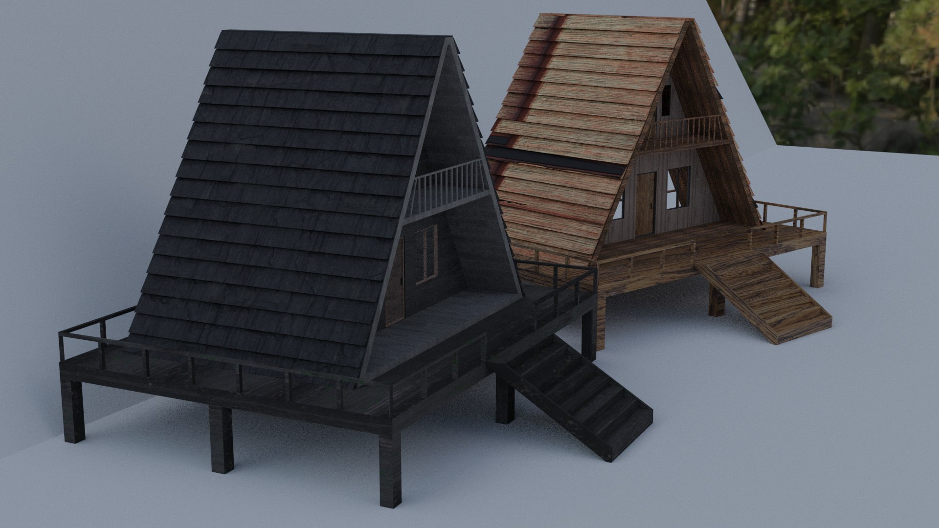 Triangle House 3D - TurboSquid 1721211