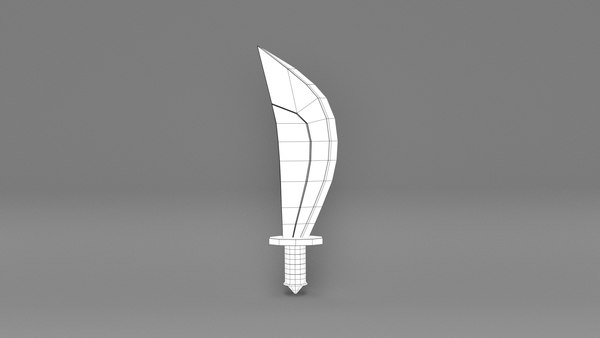 Dagger ready metallic model - TurboSquid 1574746