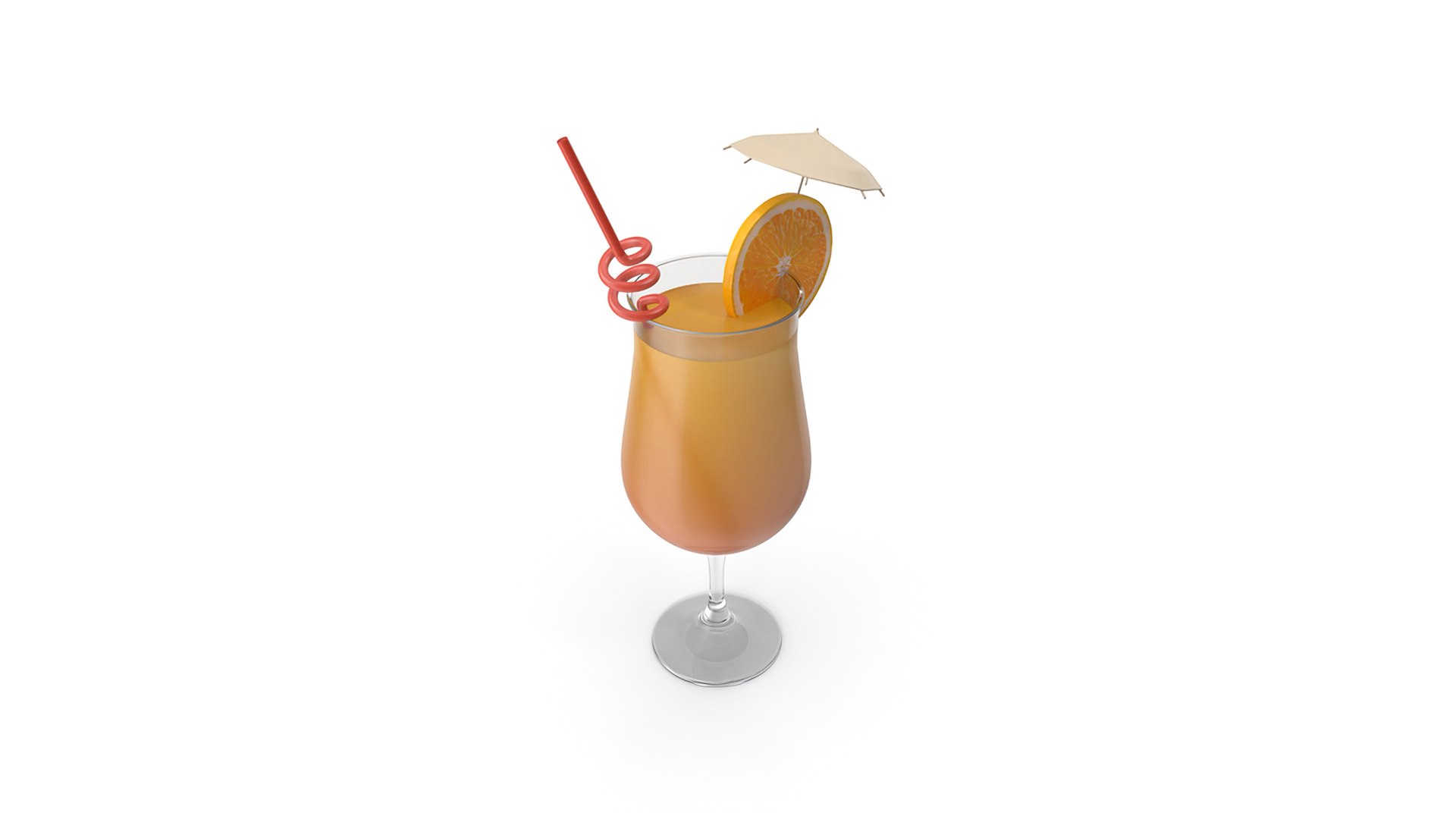 Coctail Glass 3D - TurboSquid 2119403