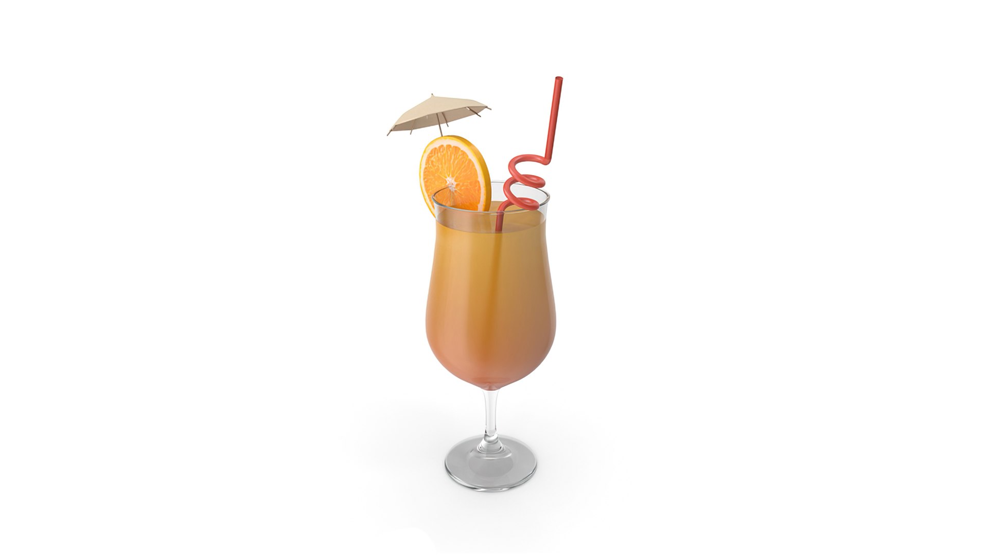 Coctail Glass 3D - TurboSquid 2119403