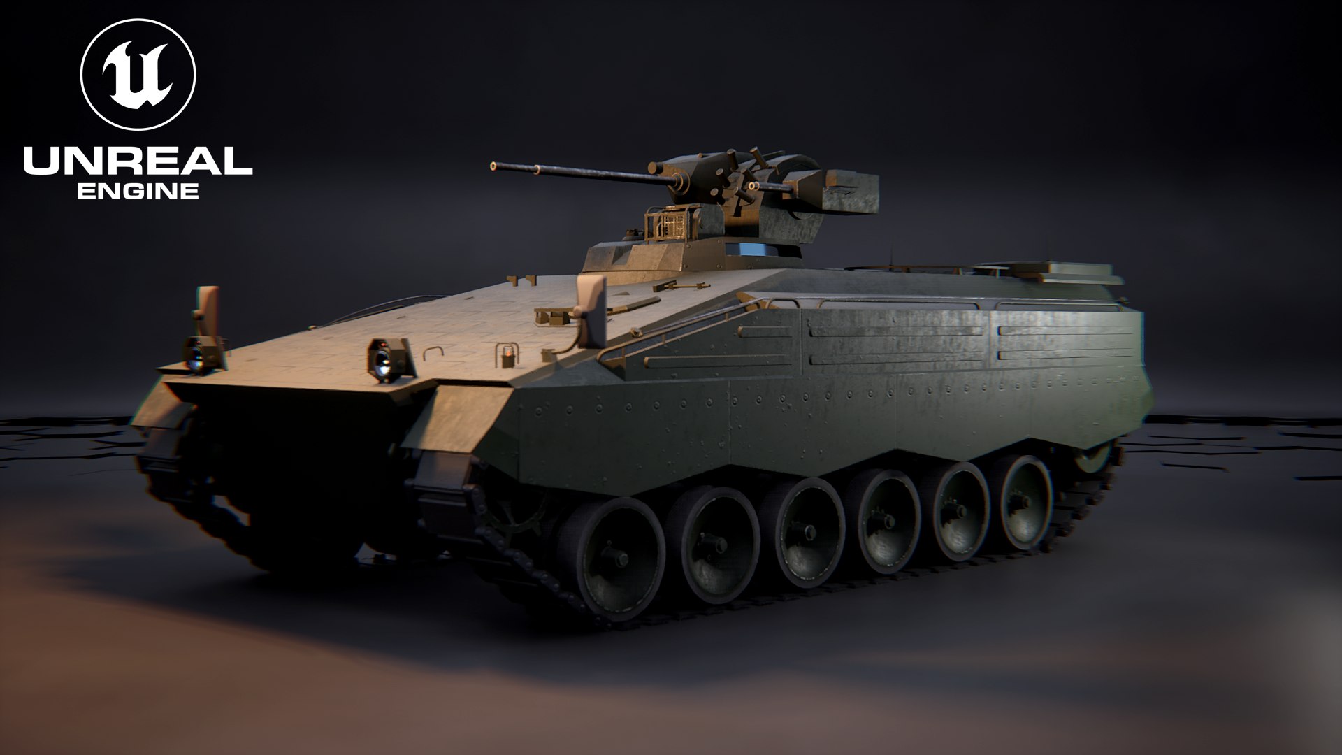 Puma And Marder Armored IFV Model - TurboSquid 2083318
