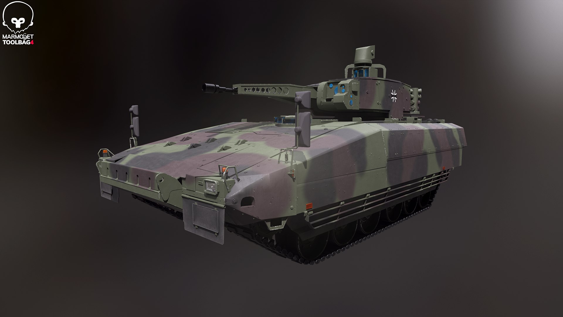 Puma And Marder Armored IFV Model - TurboSquid 2083318