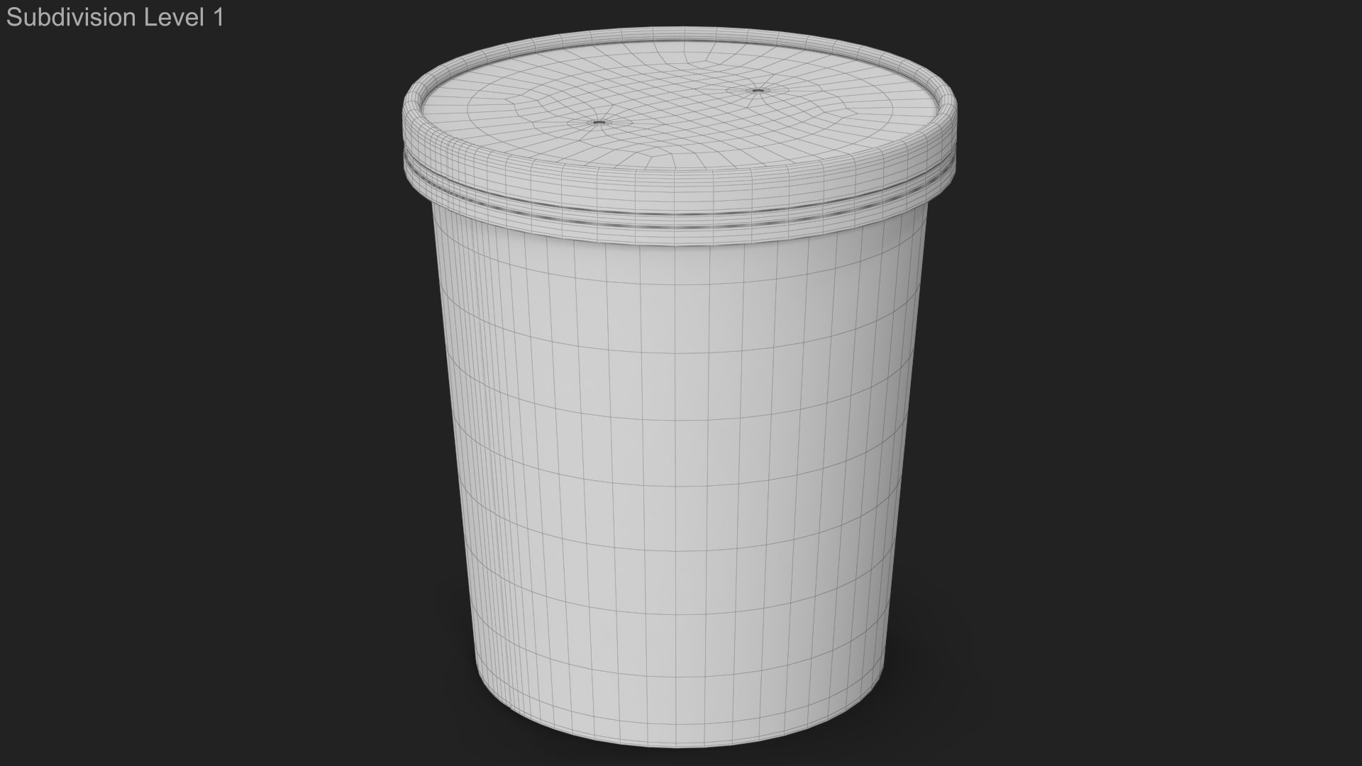 3D cup food paper model - TurboSquid 1688793