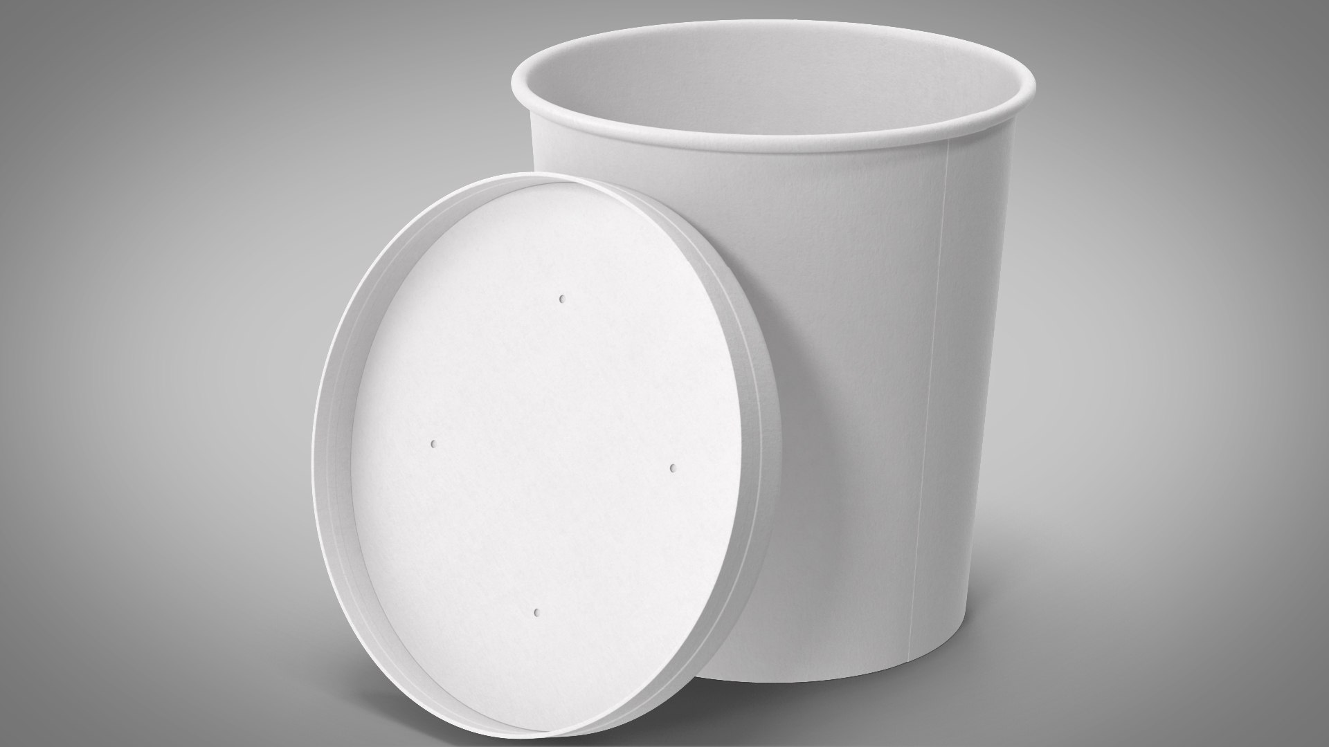 3D cup food paper model - TurboSquid 1688793