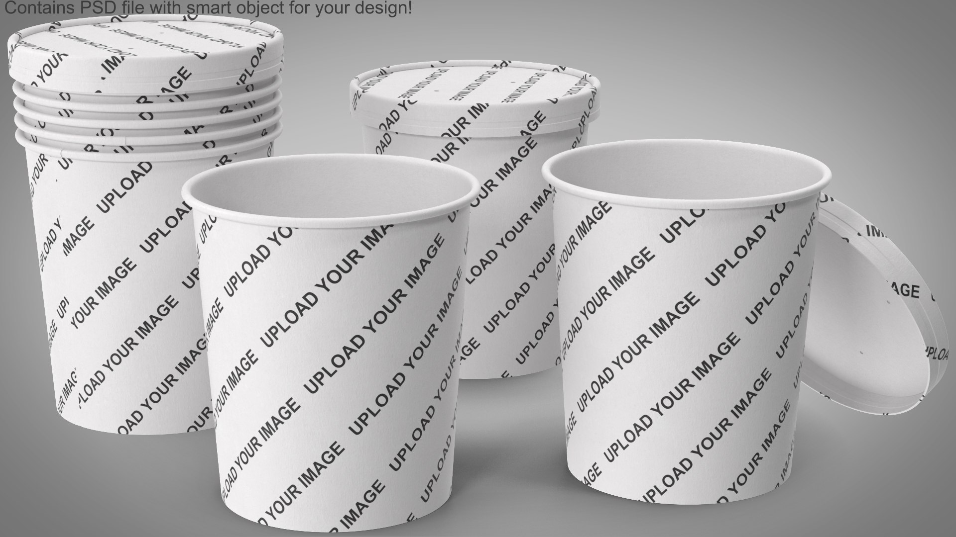 3D cup food paper model - TurboSquid 1688793