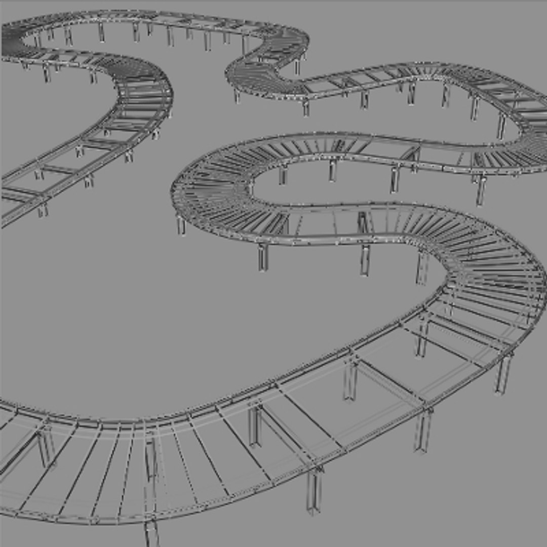 race track 3d model