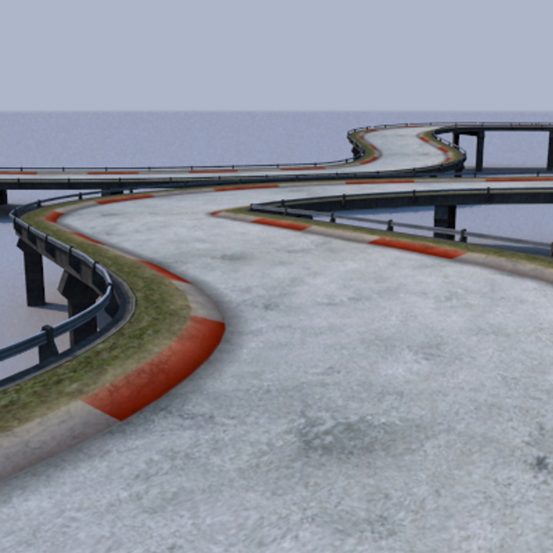 race track 3d model