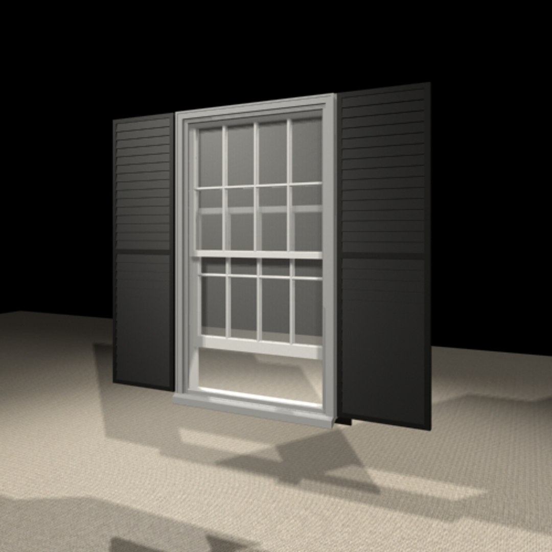 3d Model 3052 Window