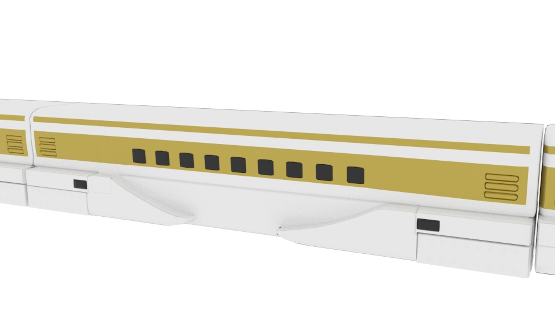 3D maglev mlx 01 goldtrans - TurboSquid 1278113