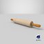 3D Wooden Rolling Pin Wood Model - TurboSquid 1368305