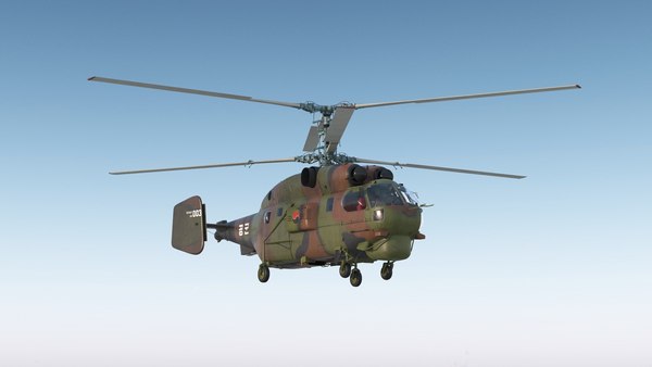 3D Kamov HH32A South Korea Air Force Helicopter - TurboSquid 1770143