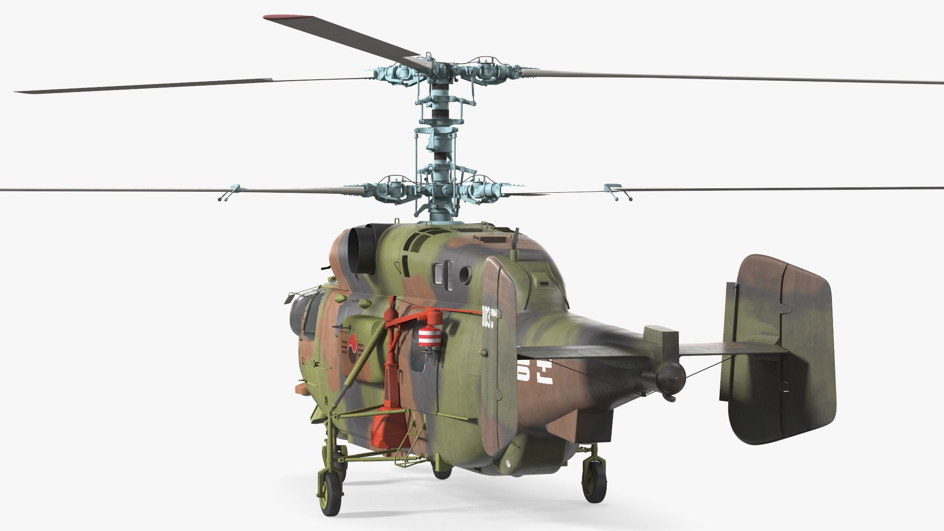 3D Kamov HH32A South Korea Air Force Helicopter - TurboSquid 1770143