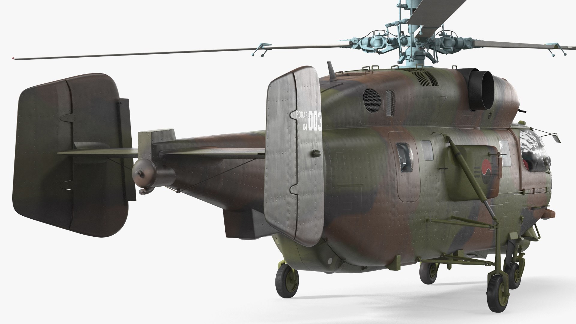 3D Kamov HH32A South Korea Air Force Helicopter - TurboSquid 1770143