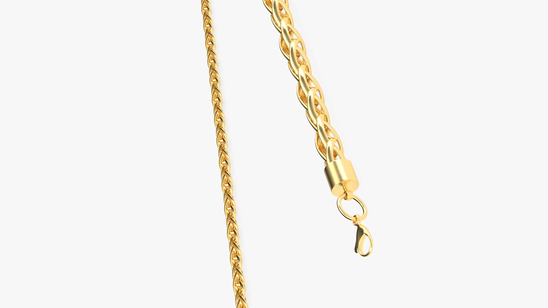 3D Palma Jewelry Chain Gold Model - TurboSquid 2245080