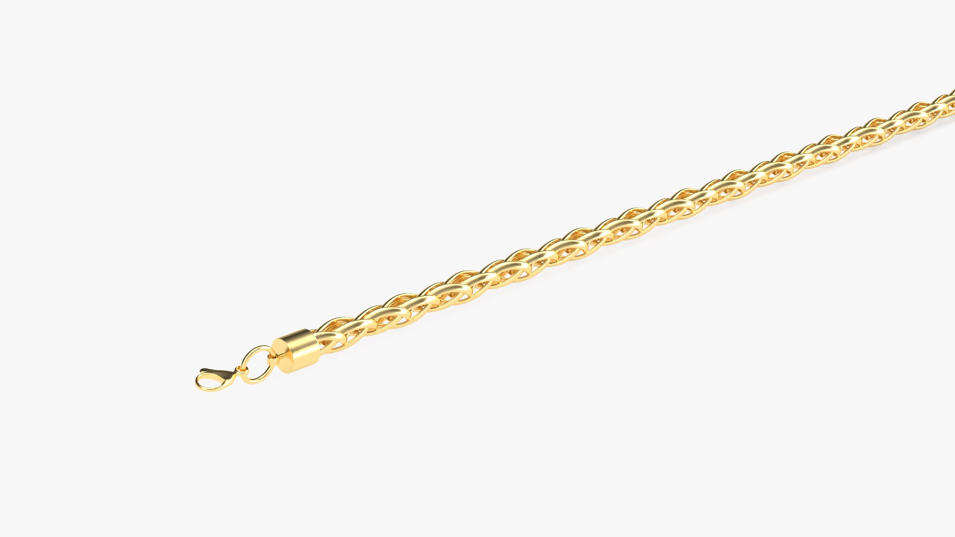 3D Palma Jewelry Chain Gold Model - TurboSquid 2245080
