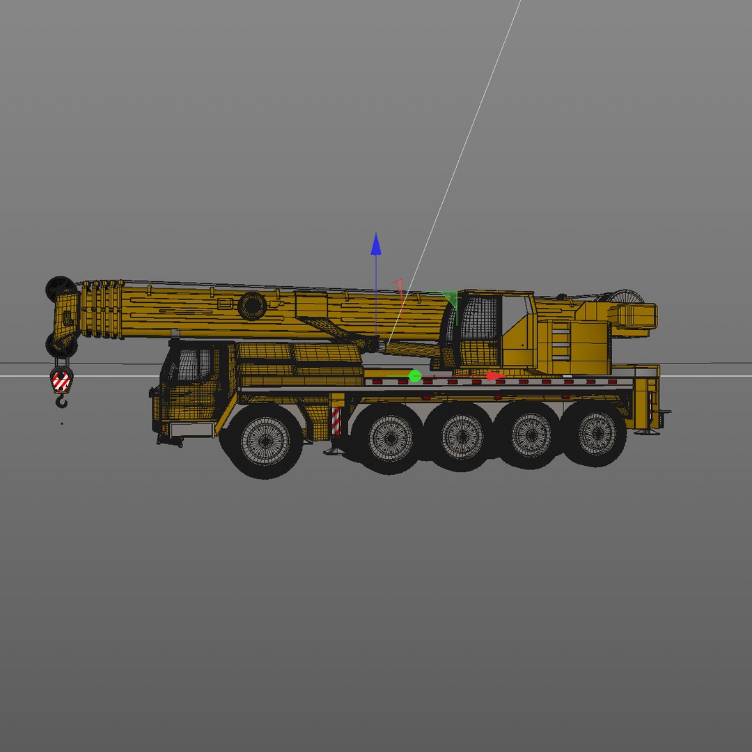 Mobile Crane Model - TurboSquid 1444834
