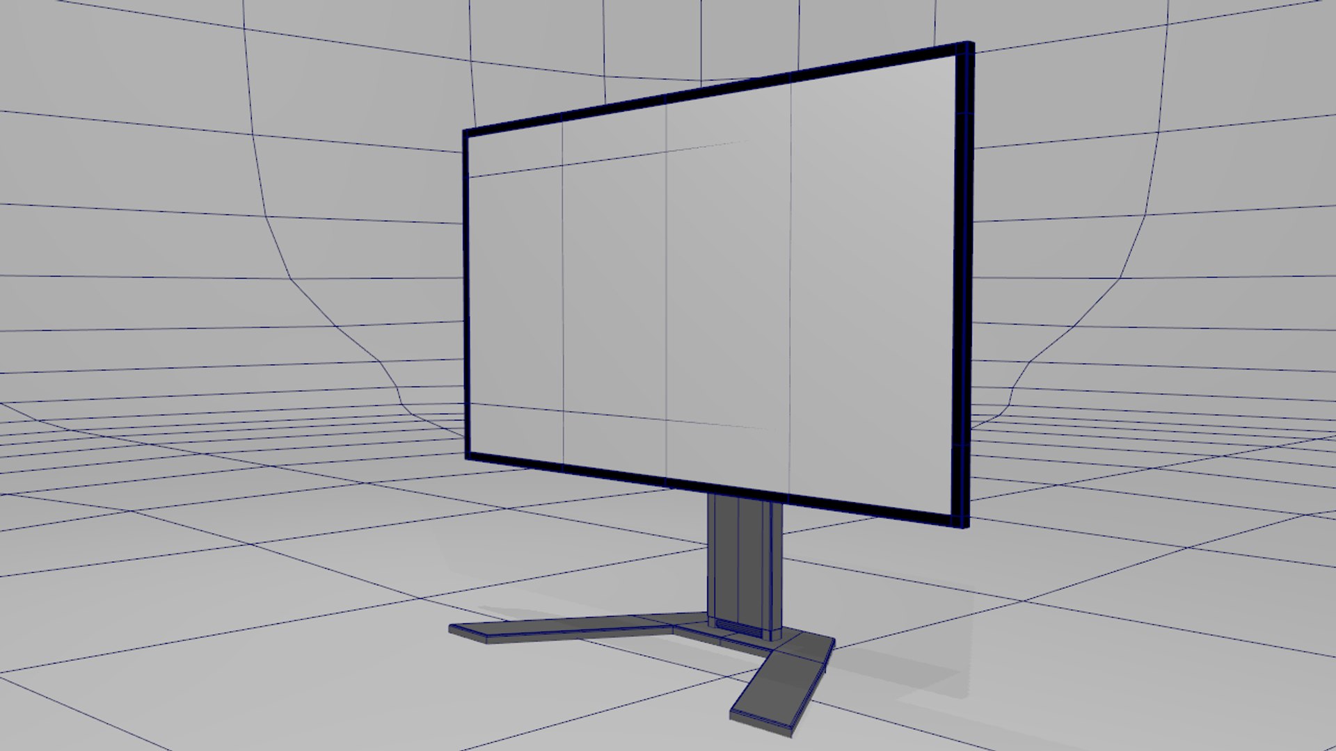 Simple Computer Monitor 3D Model - TurboSquid 1470327