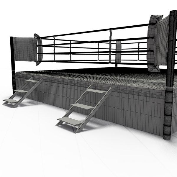 3D boxing ring - TurboSquid 1305619