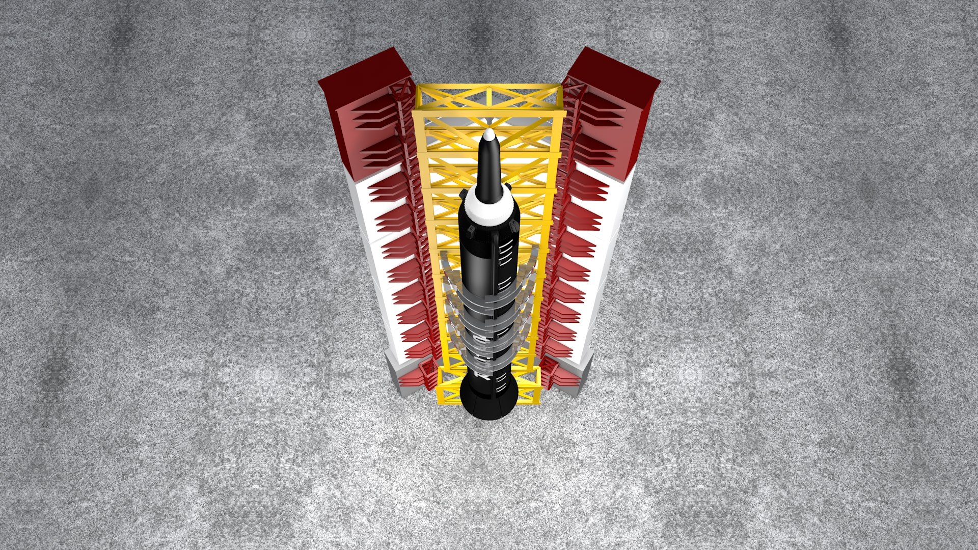 3D Rocket Stand - TurboSquid 1448311