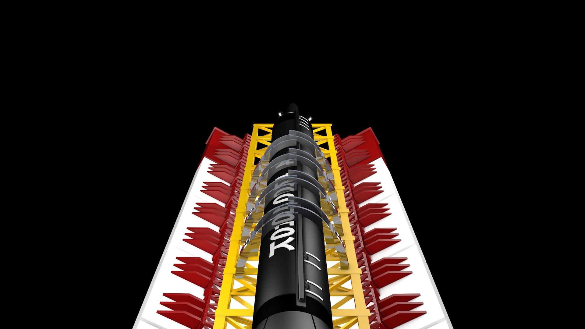 3D Rocket Stand - TurboSquid 1448311