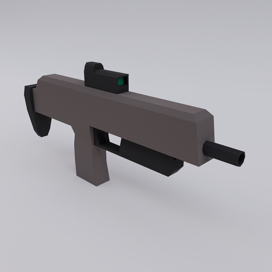 Heckler Koch MP7 Submachine Gun 3D Model - TurboSquid 1991922