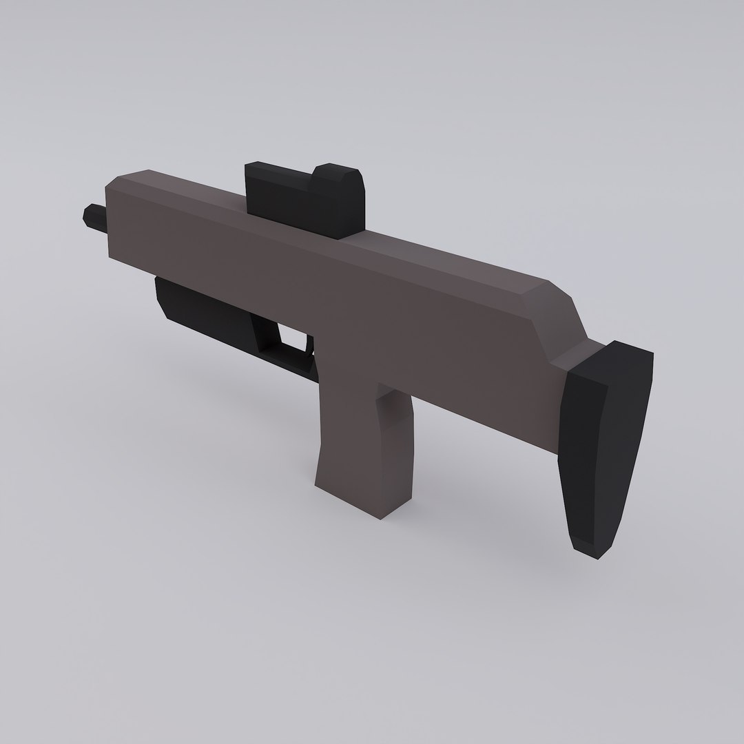 Heckler Koch MP7 Submachine Gun 3D Model - TurboSquid 1991922