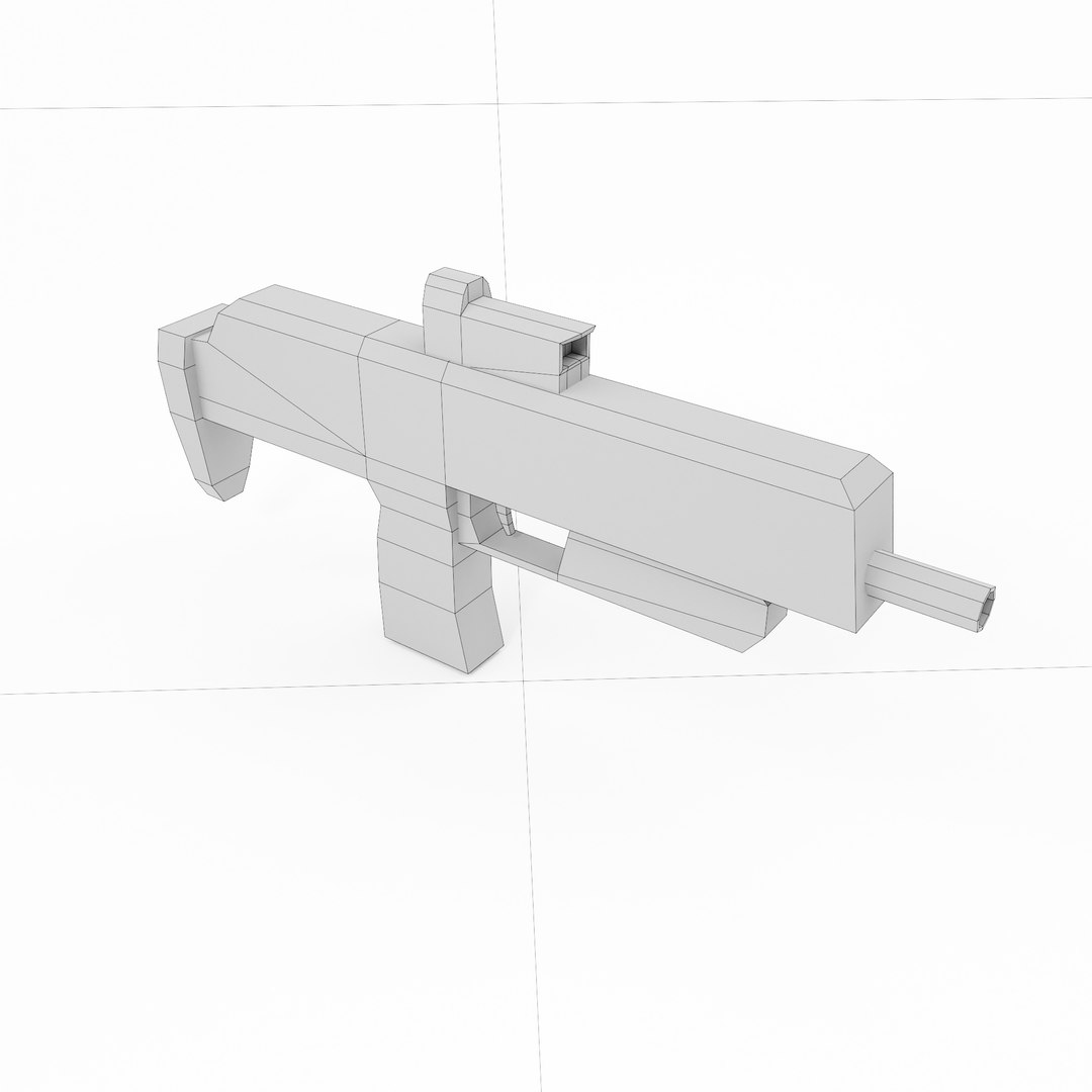 Heckler Koch MP7 Submachine Gun 3D Model - TurboSquid 1991922