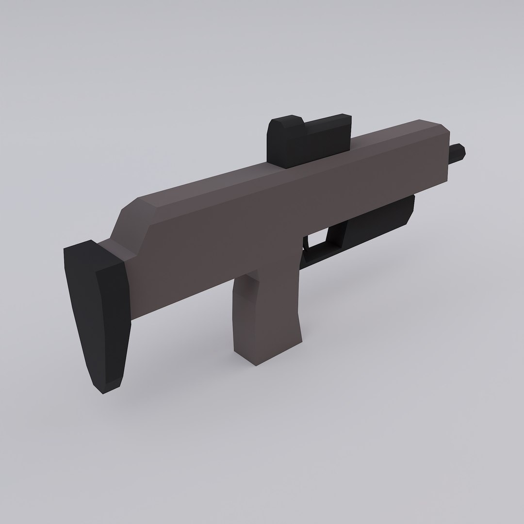 Heckler Koch MP7 Submachine Gun 3D Model - TurboSquid 1991922