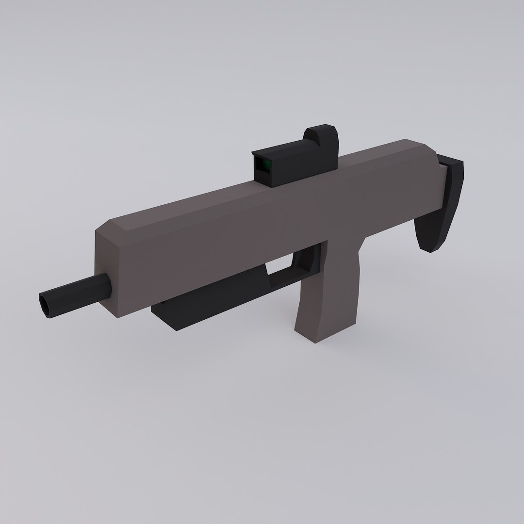 Heckler Koch MP7 Submachine Gun 3D Model - TurboSquid 1991922