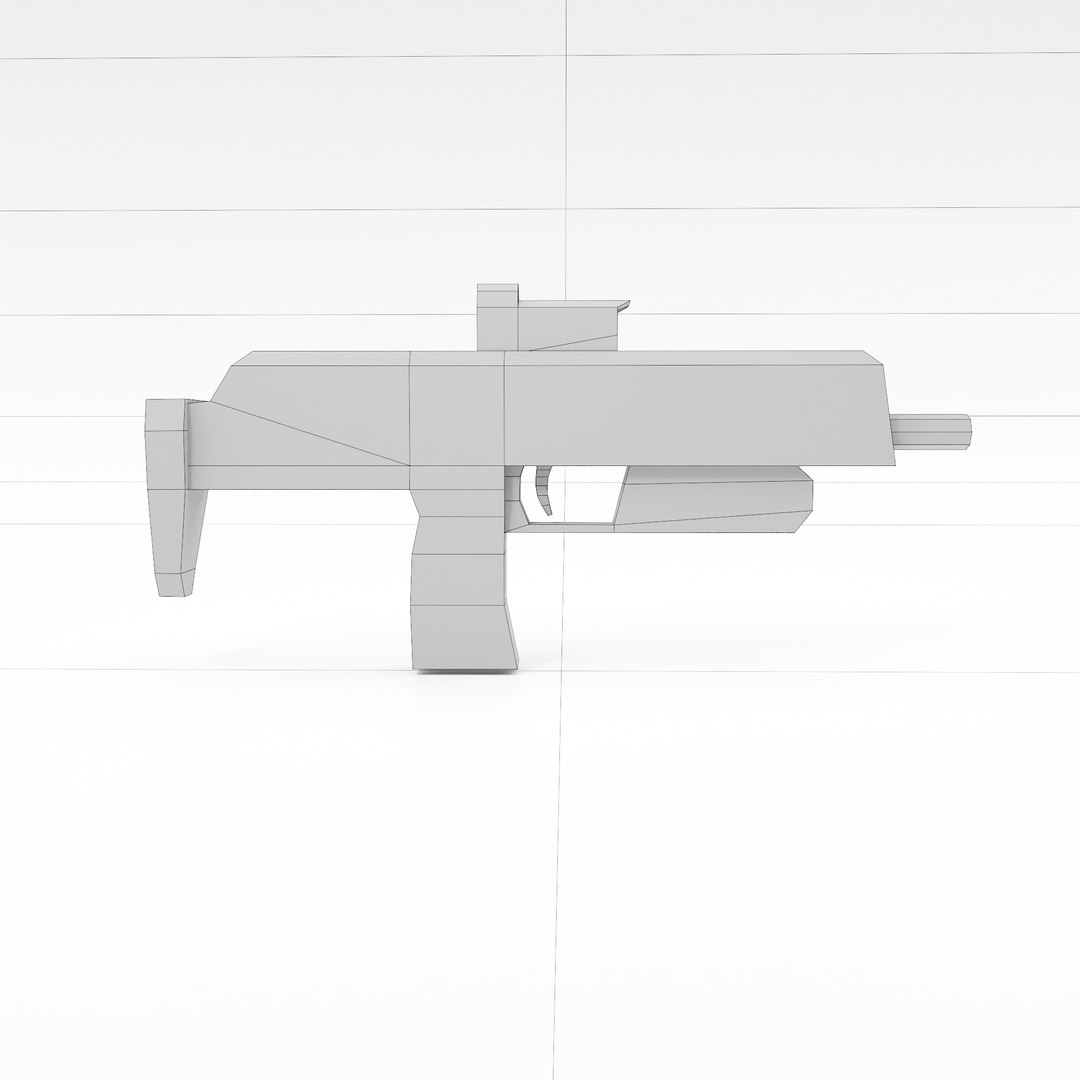 Heckler Koch MP7 Submachine Gun 3D Model - TurboSquid 1991922