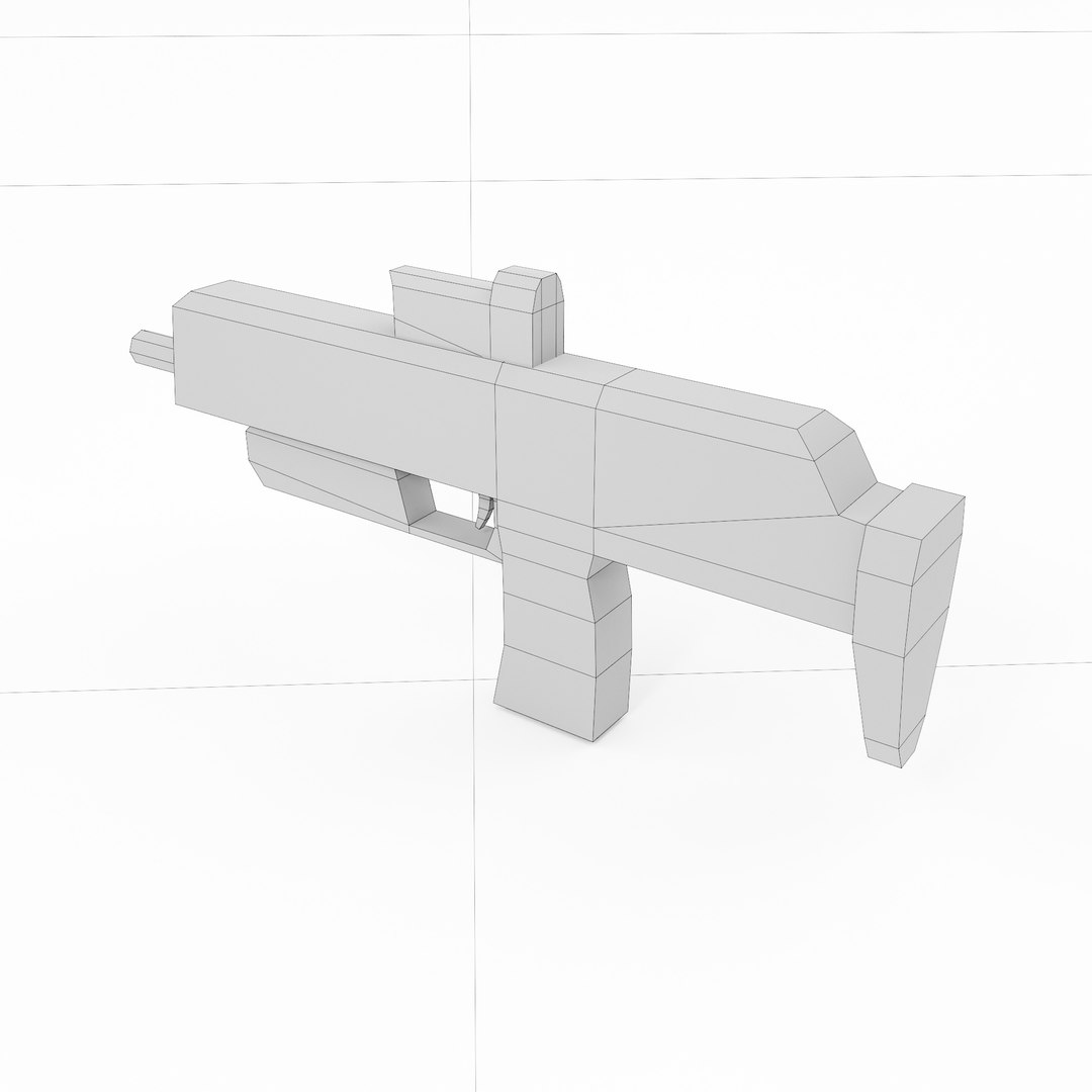 Heckler Koch MP7 Submachine Gun 3D Model - TurboSquid 1991922