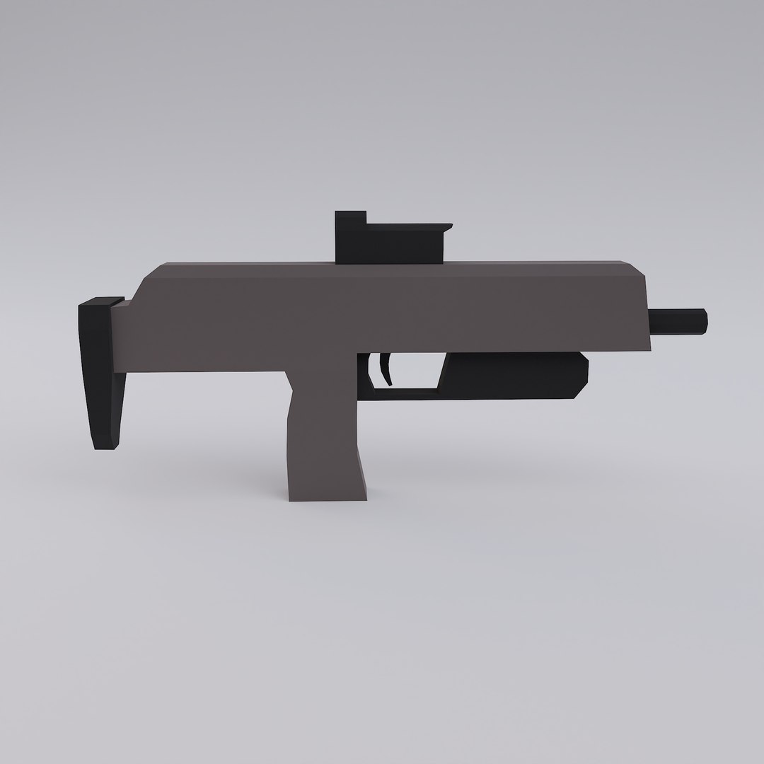 Heckler Koch MP7 Submachine Gun 3D Model - TurboSquid 1991922