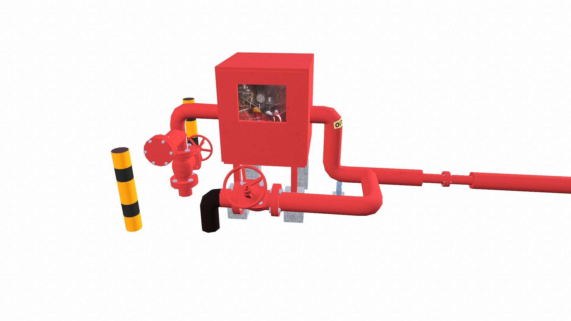 Fire Hose 3D - TurboSquid 2341744