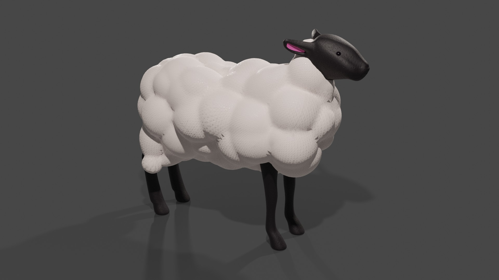 Cartoon Sheep 3D Model - TurboSquid 1768124