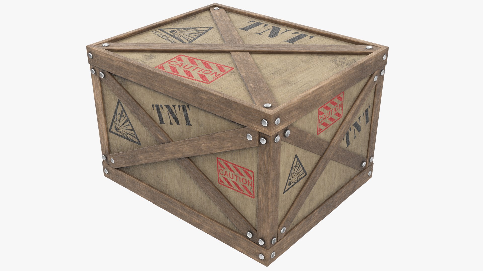 3D Tnt Box - TurboSquid 1451907