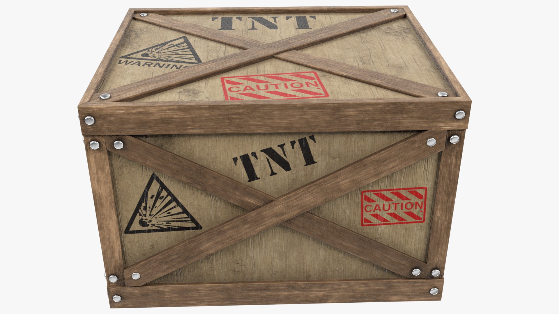 3D Tnt Box - TurboSquid 1451907