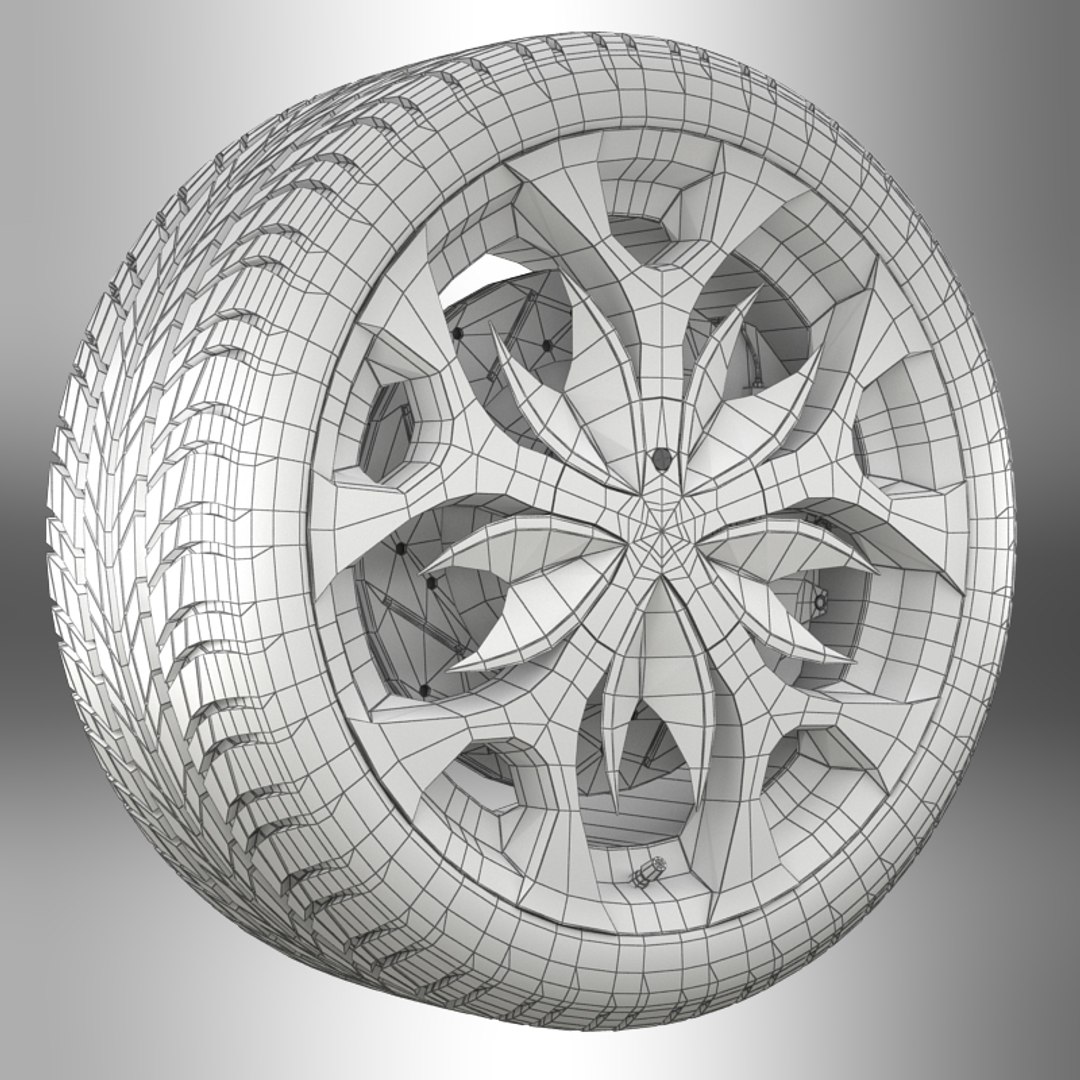 3d Model Wheel Rim
