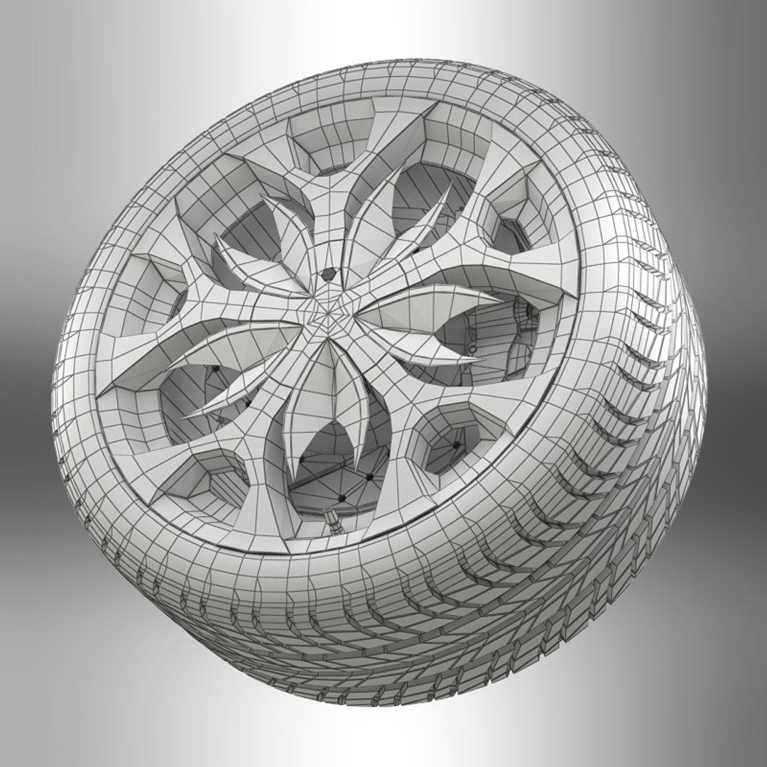 3d Model Wheel Rim
