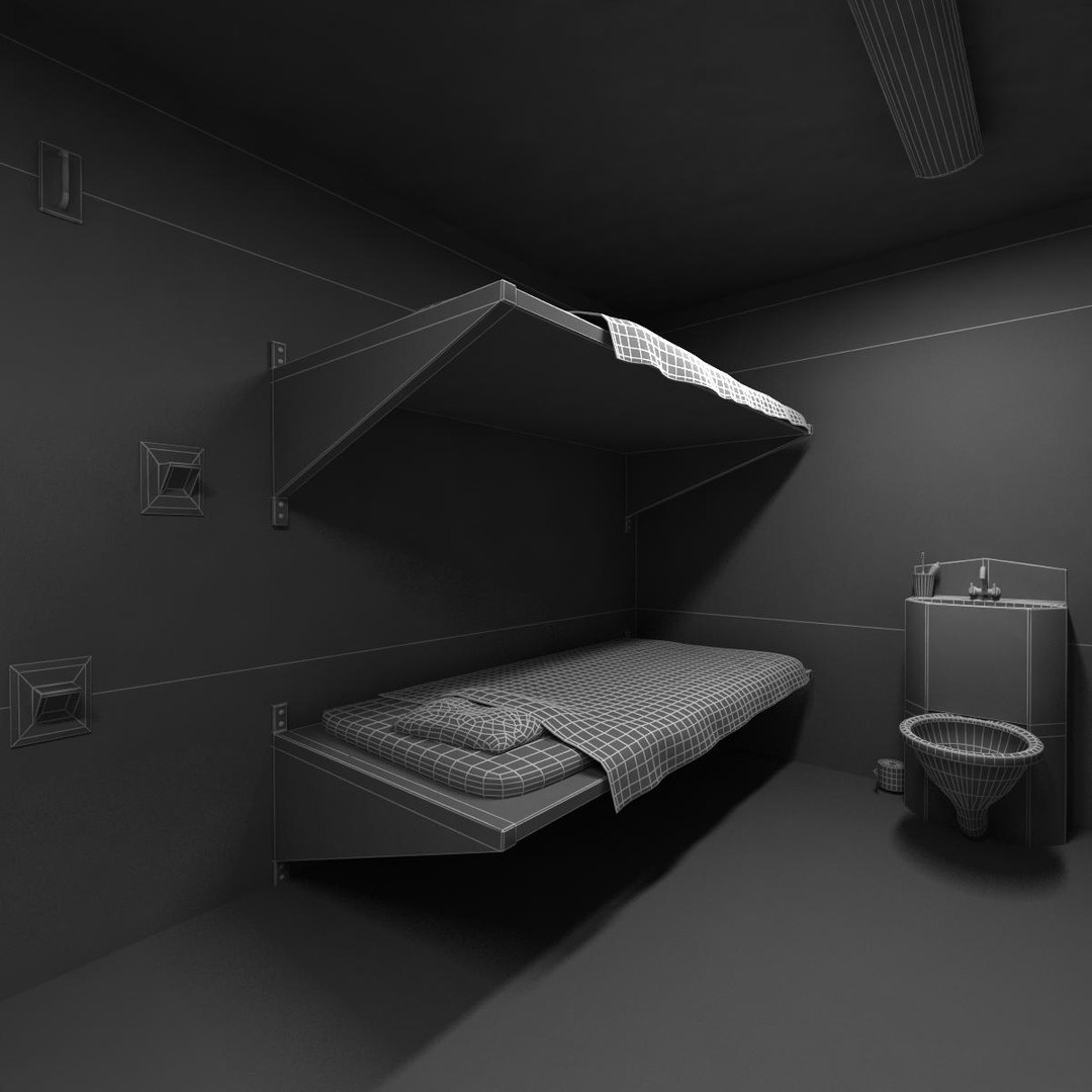 3d Prison Cell Model