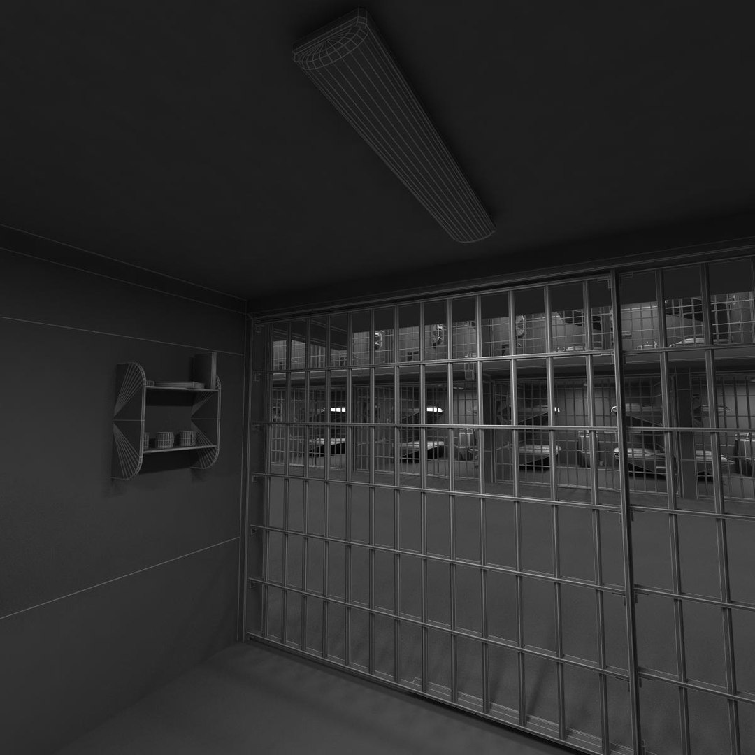 3d Prison Cell Model