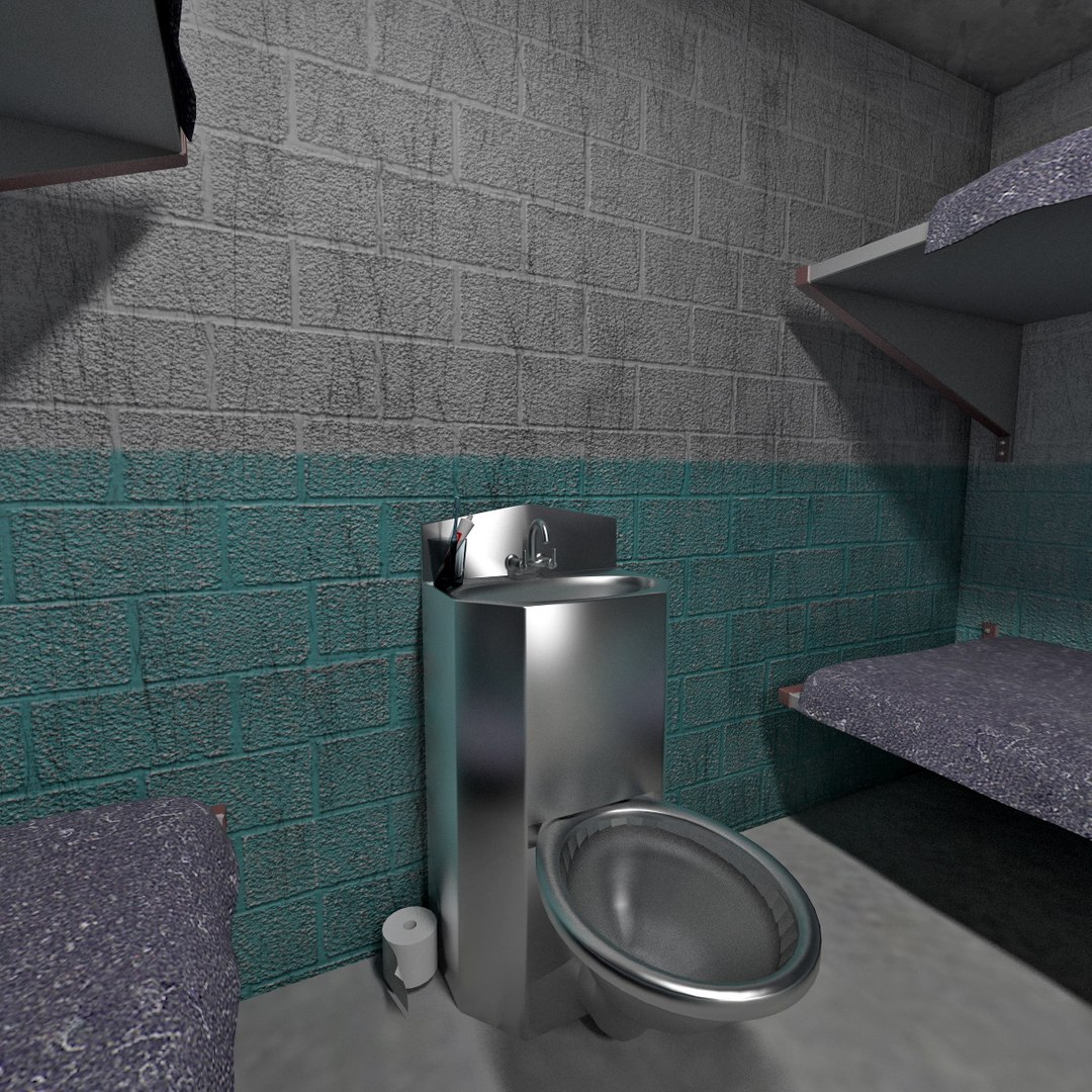 3d Prison Cell Model