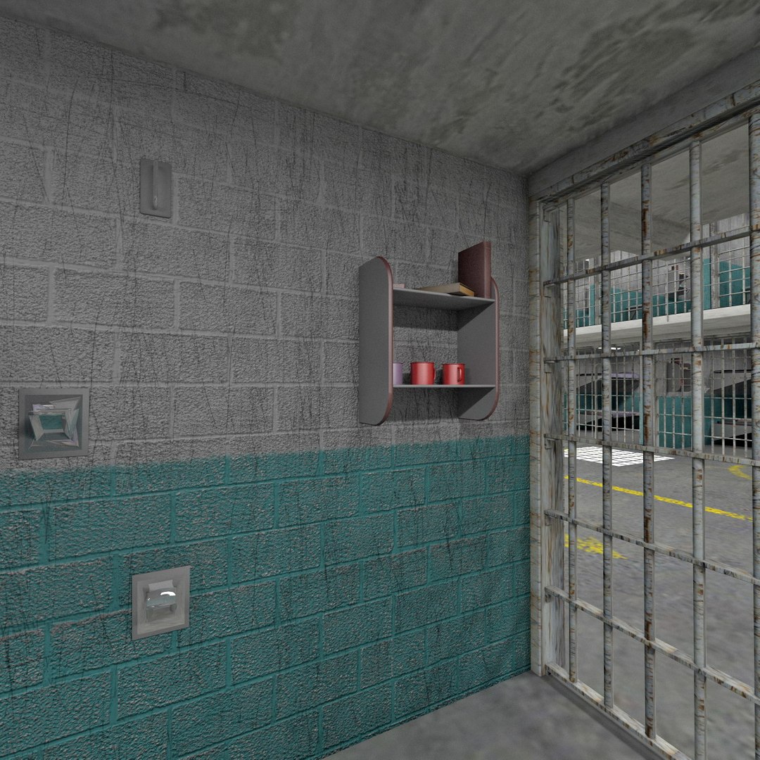 3d Prison Cell Model