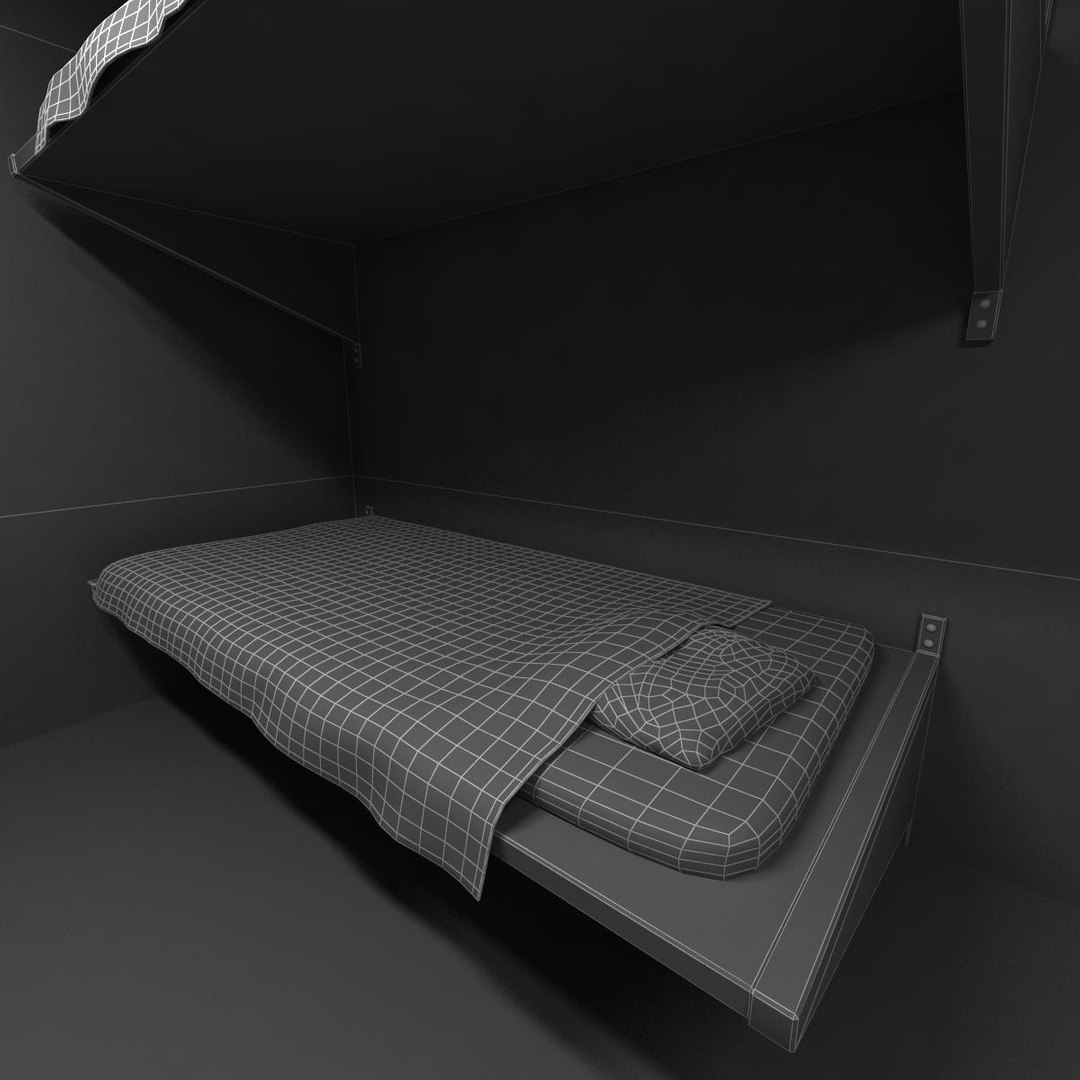 3d Prison Cell Model